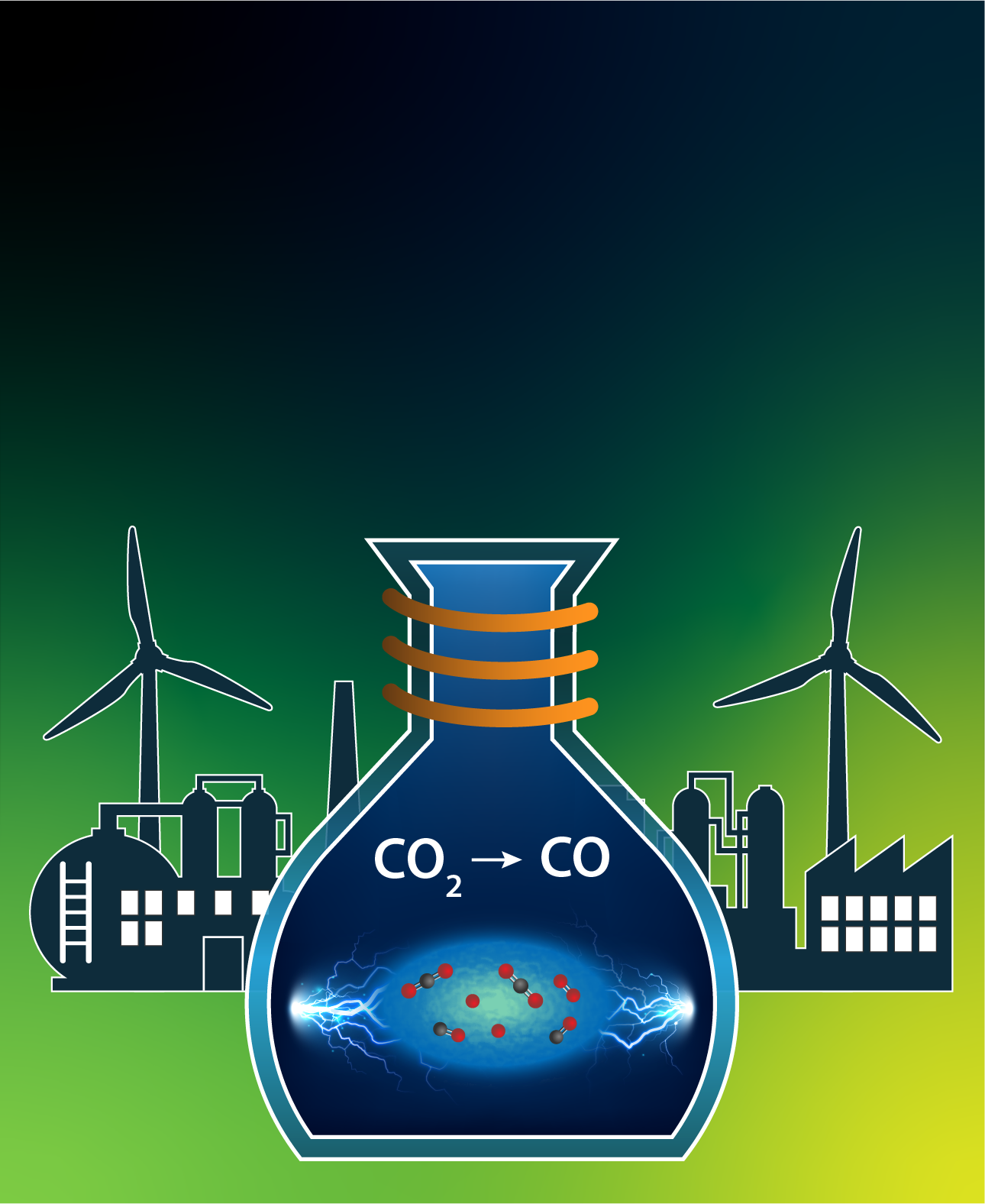 More efficient carbon dioxide splitting for sustainable fuels | Dutch ...